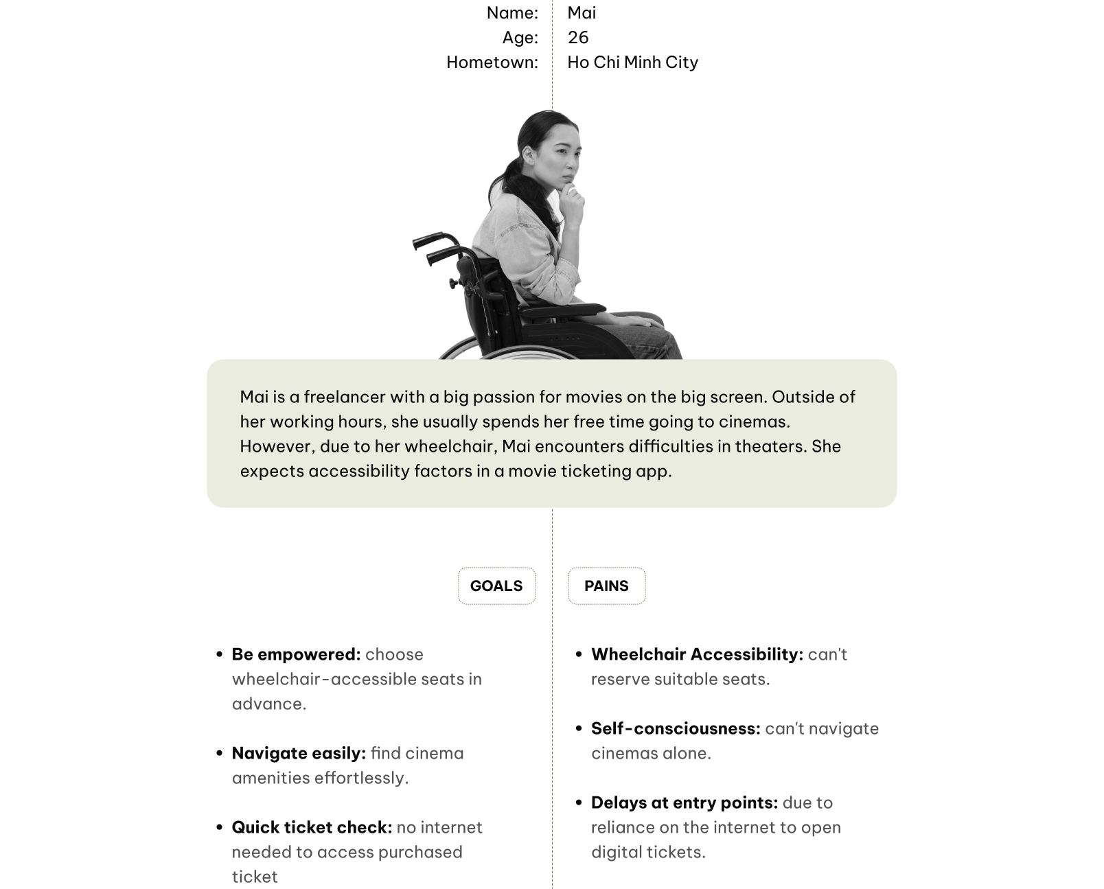 Cinemate - A Movie Buddy for Wheelchair Users