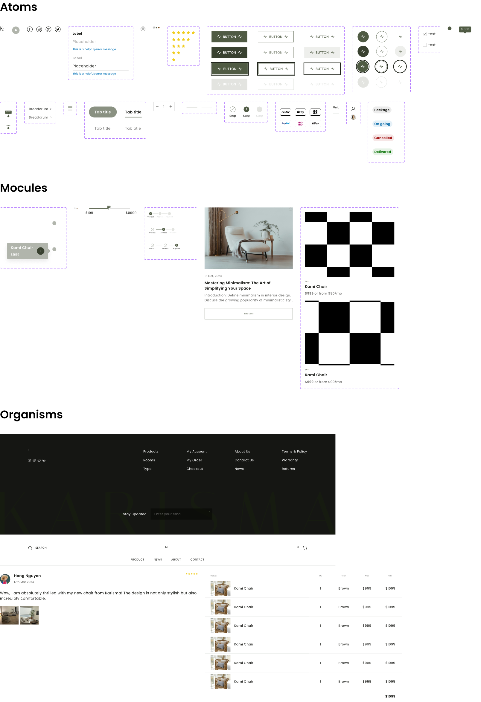 Karisma Furniture - Charismatic Living